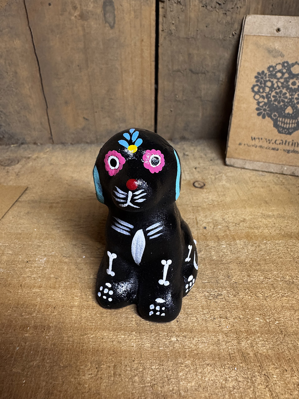 Perrito Calaca Guau – 🦋 Catrinas | Artesanía y Cultura Mexicana en Chile