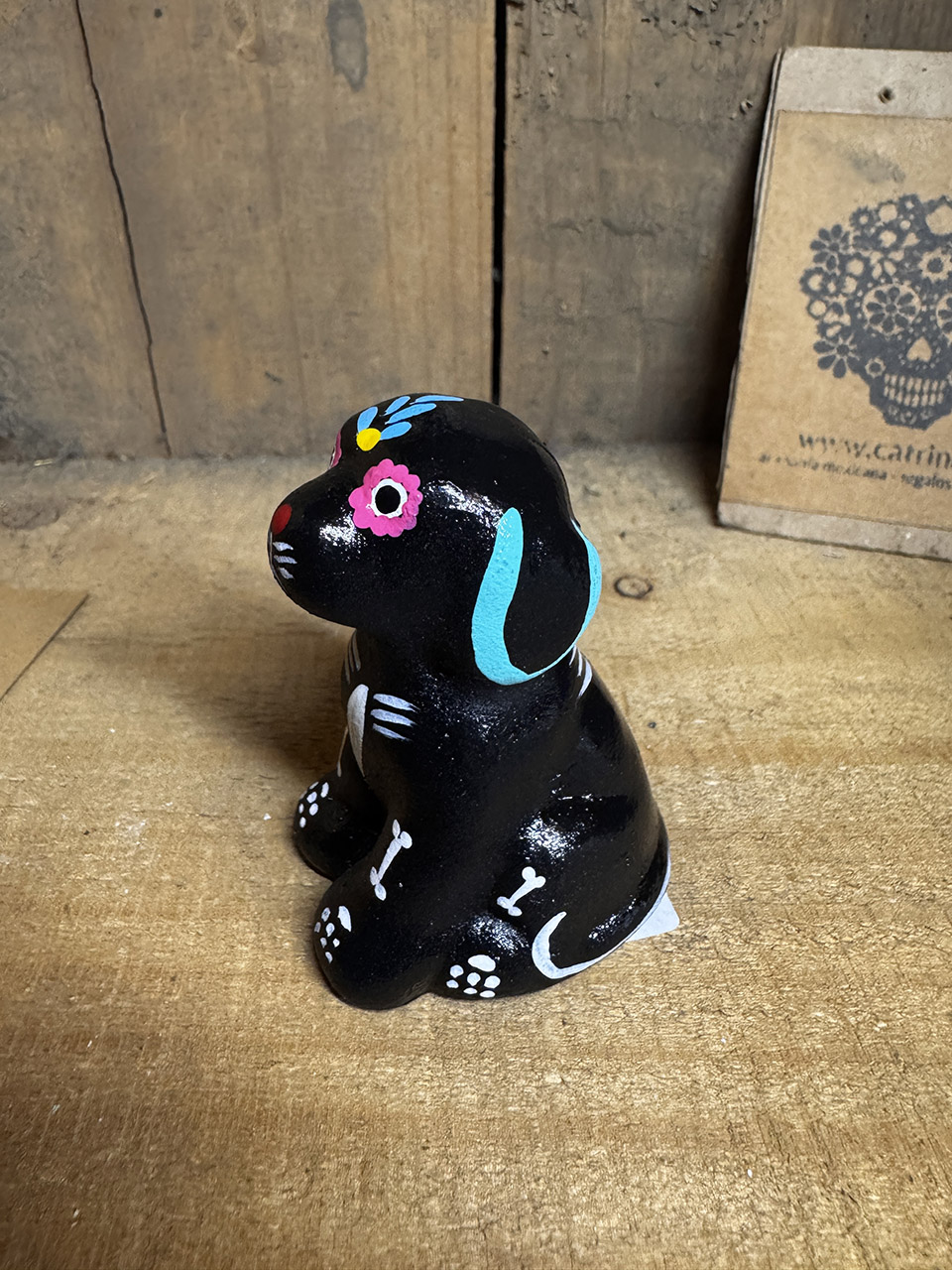 Perrito Calaca Guau – 🦋 Catrinas | Artesanía y Cultura Mexicana en Chile