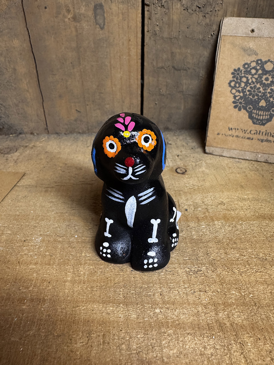 Perrito Calaca Guau – 🦋 Catrinas | Artesanía y Cultura Mexicana en Chile