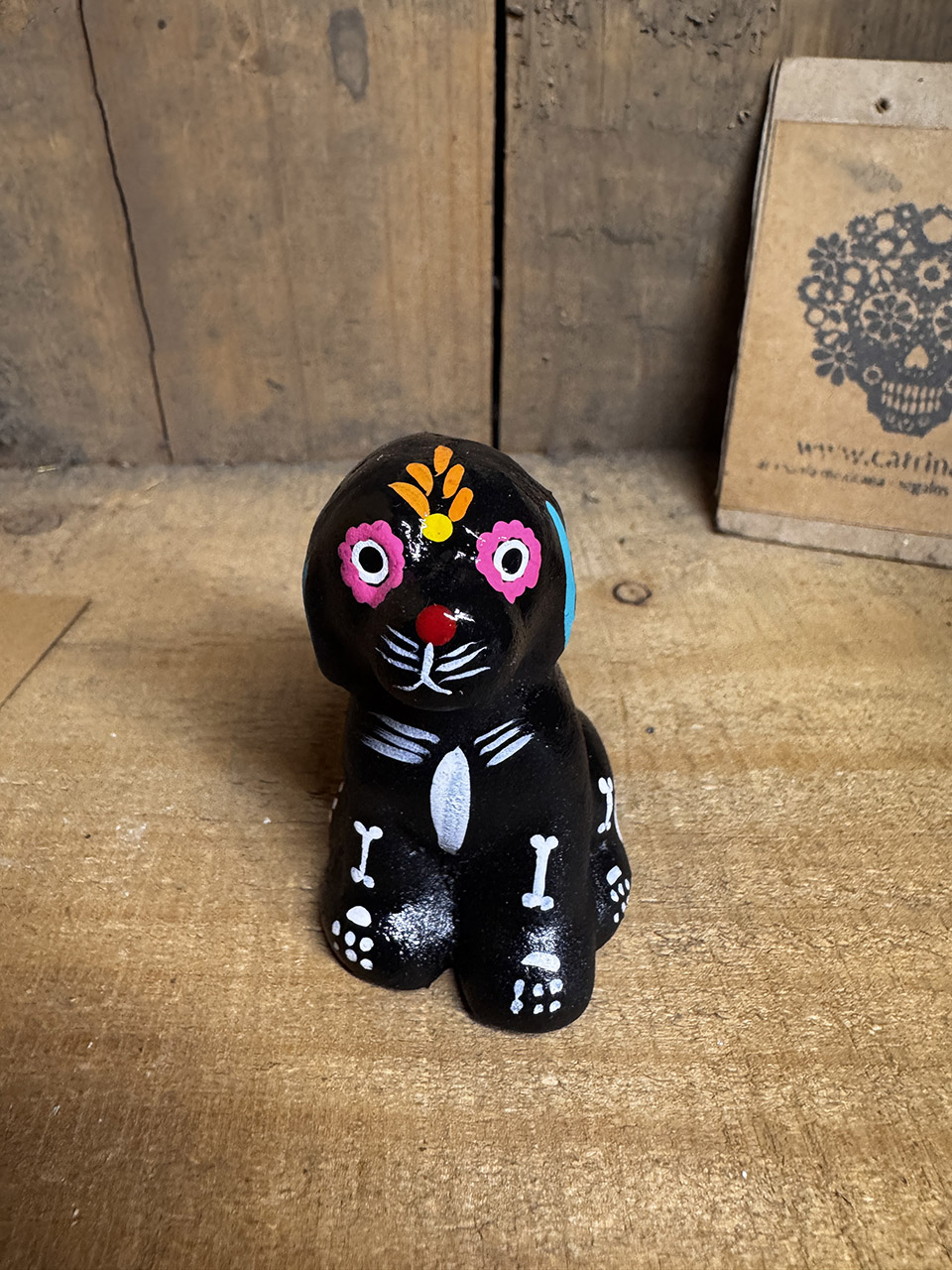 Perrito Calaca Guau – 🦋 Catrinas | Artesanía y Cultura Mexicana en Chile