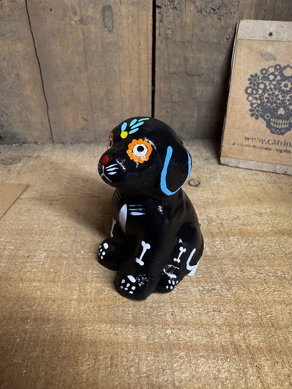 Perrito Calaca Guau – 🦋 Catrinas | Artesanía y Cultura Mexicana en Chile
